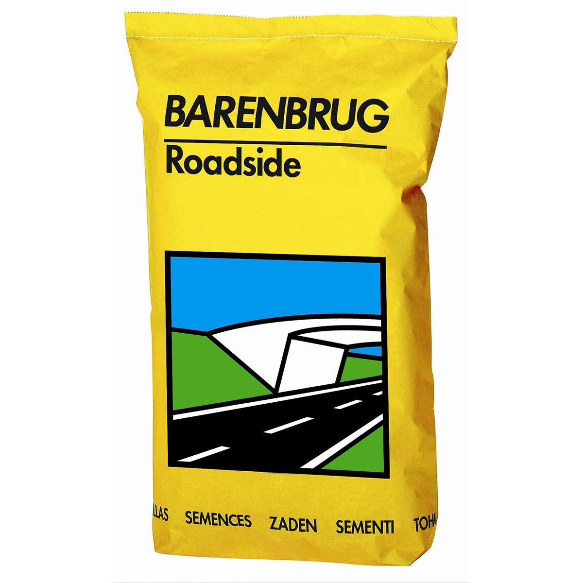 Roadside - grass mix for roadside lawns - 25 kg – Garden Seeds Market ...