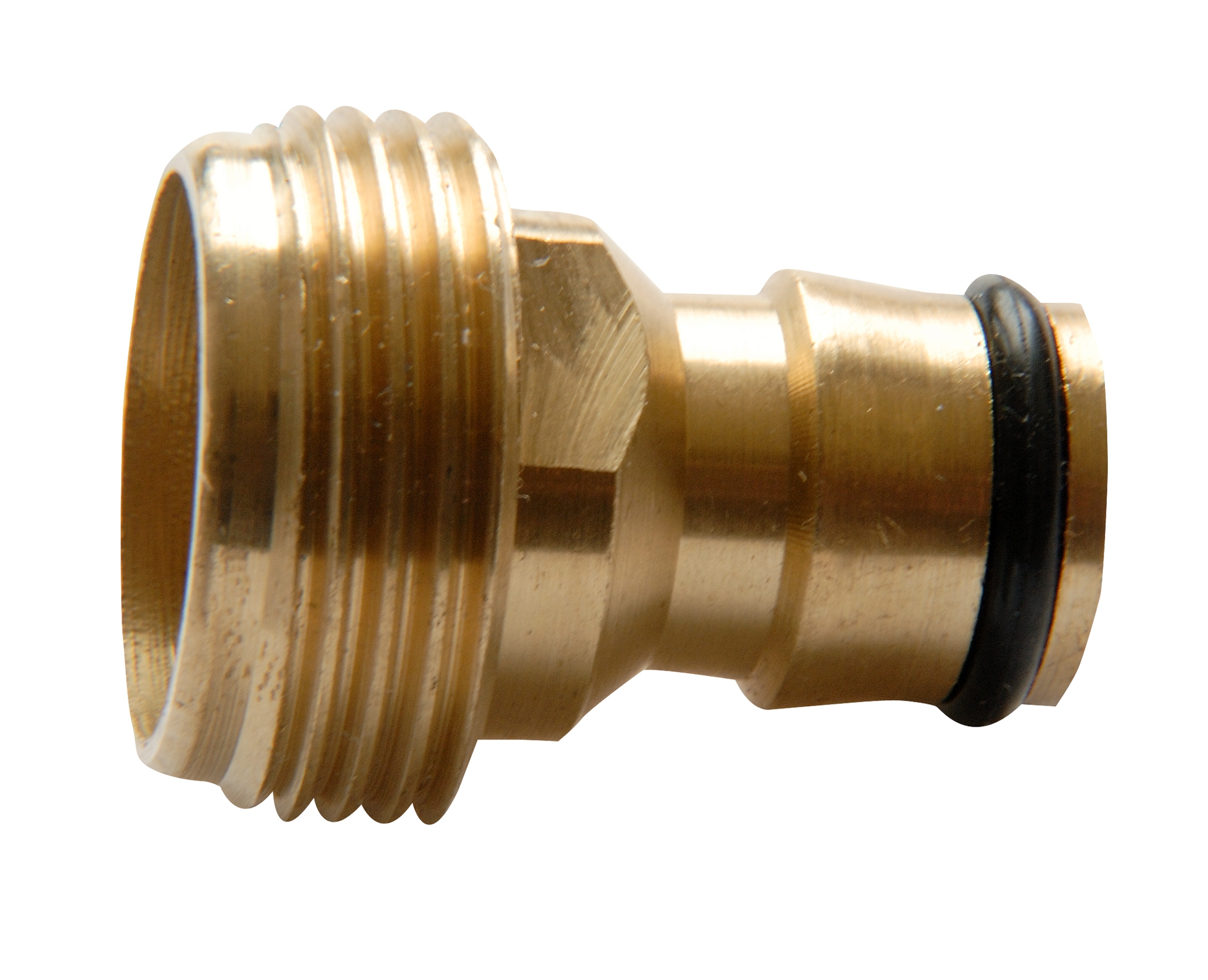 Threaded brass adaptor with male junction - 3/4" – Garden Seeds Market ...