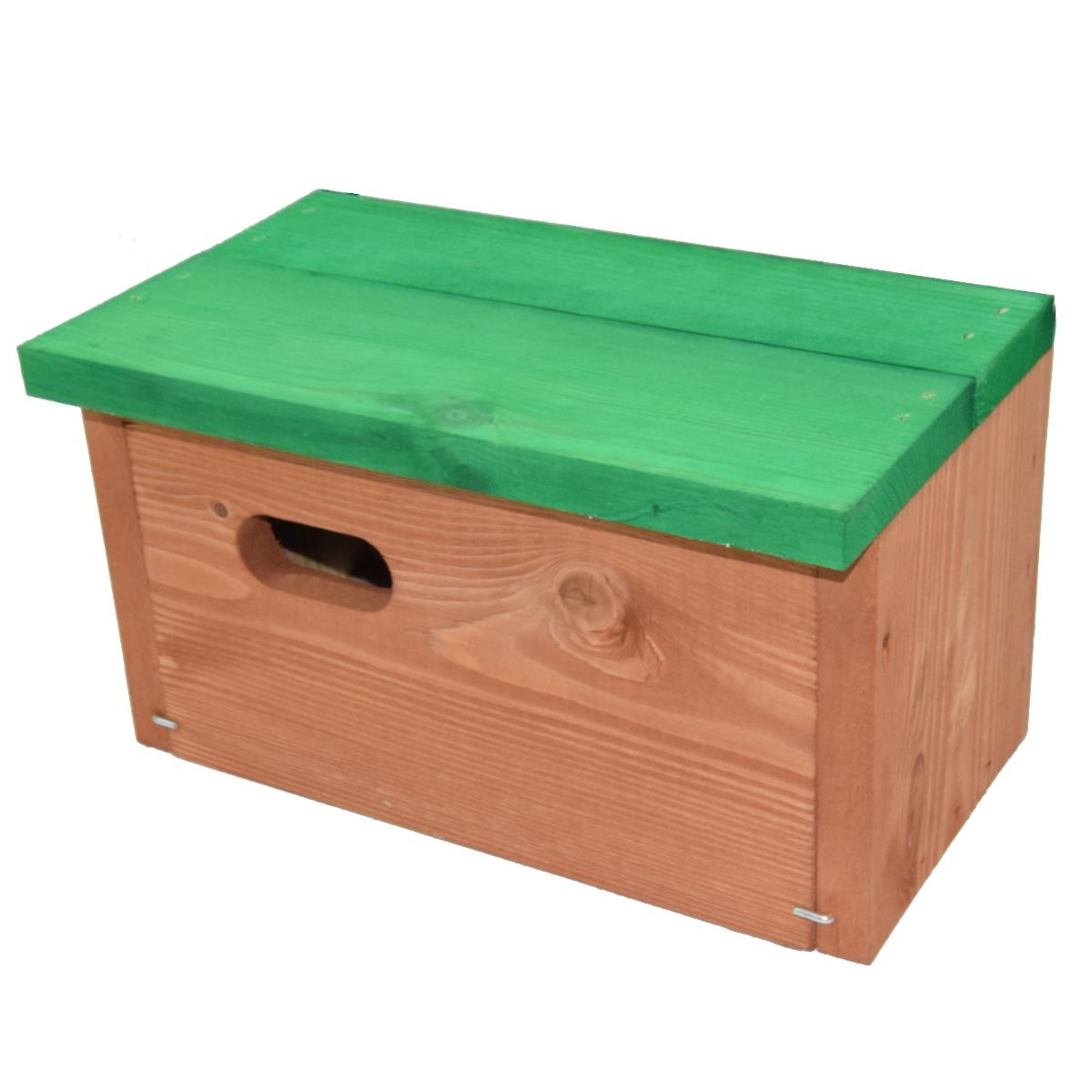 Swift nest box - brown with green roof – Garden Seeds Market | Free ...