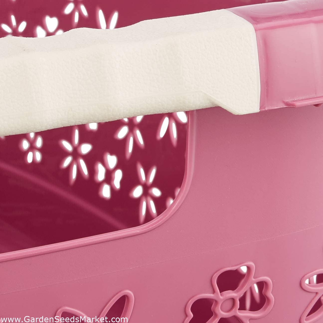 Ergonomic laundry basket with soft handles - Lasse - berry – Garden ...