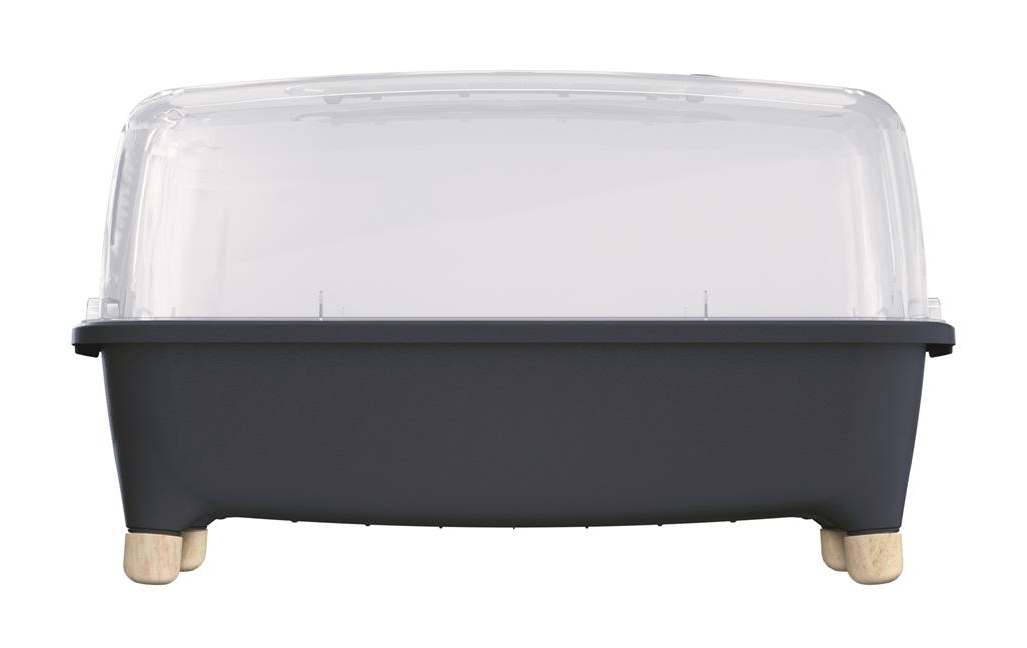 Kućni vrt s drvenim dijelovima i poklopcem - zatvoreni mini staklenik ...